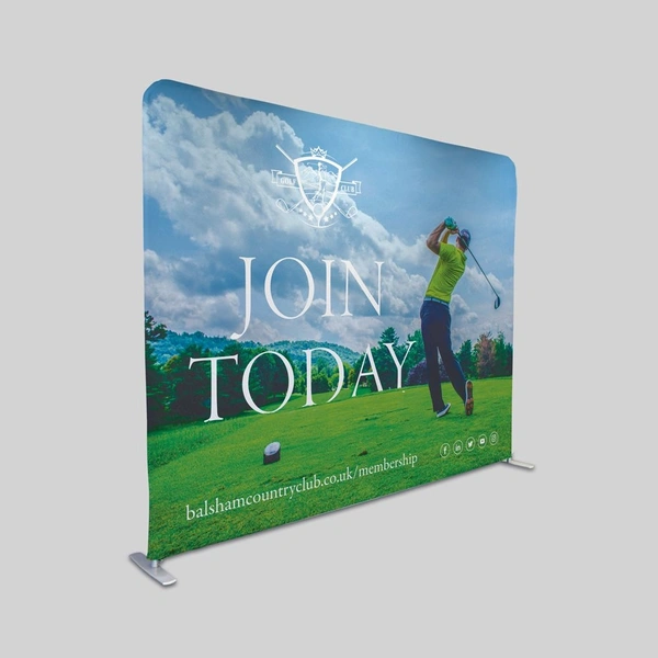 Stretch Fabric Display Stands - Straight | Design & Print Made Simple